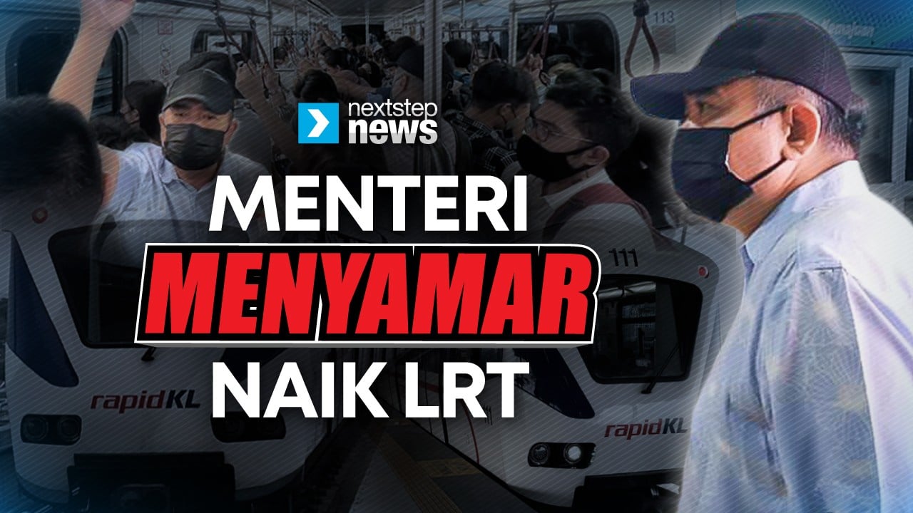 Viral! Menteri Pengangkutan menyamar jadi pengguna LRT