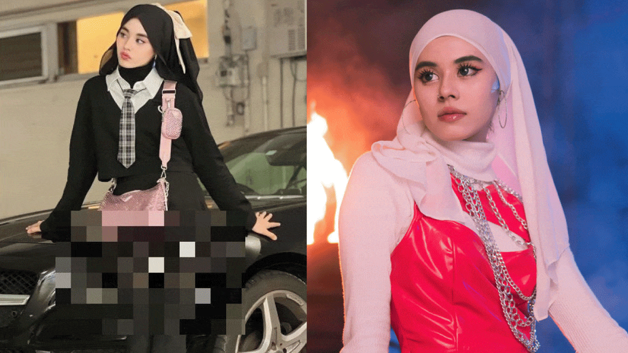 Penyanyi Masya Masyitah buat mata netizen terbeliak lagi. Tengoklah apa yang dipakai kali ini