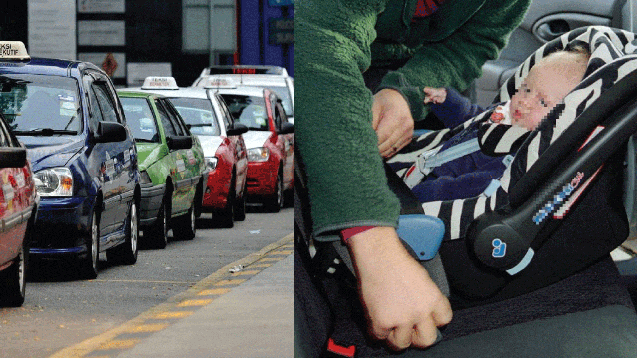 Ada penumpang teksi tertinggal bayi dan gigi palsu, tapi pelupanya bapa ...