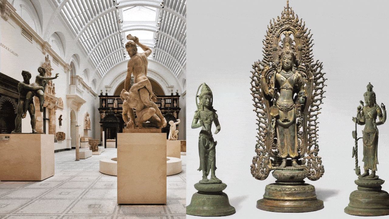 Ribuan barang antik negara ini ratusan tahun dicuri, harga arca purba ...