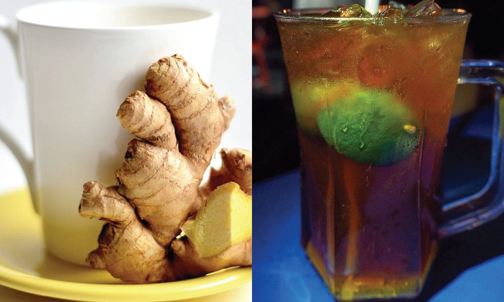 Antara teh o limau dengan teh o halia, dua-dua sedap tapi mana satu ...