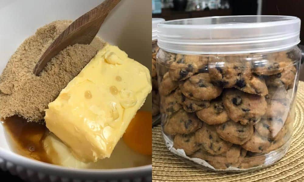 Biskut coklat ala 'famous amous', resepi senang untuk juadah raya
